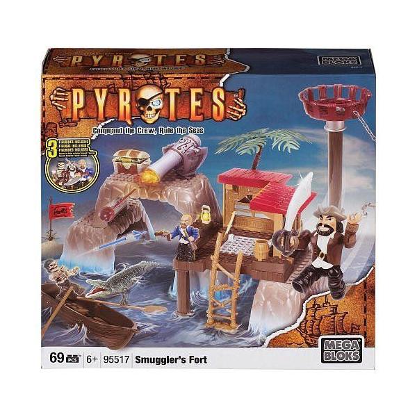 【商品名】Mega Bloks メガブロック Pyrates Island パイレーツアイランドPlayset - Smuggler's Fort (95517) 【カテゴリー】フィギュア