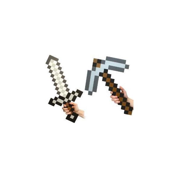 【商品名】Minecraft Foam Sword &amp; Pickaxe Combo Set Of 2 フィギュア おもちゃ 人形 【カテゴリー】フィギュア