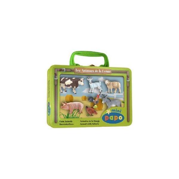 【商品名】Mini Farm Animals in a Tin Case【カテゴリー】フィギュア