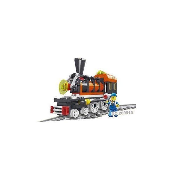 【商品名】Mini Train - Building Blocks 73 Pcs Set Lego (レゴ) Parts Compatible , Best Toy , Great Gift! ブロ【カテゴリー】フィギュア