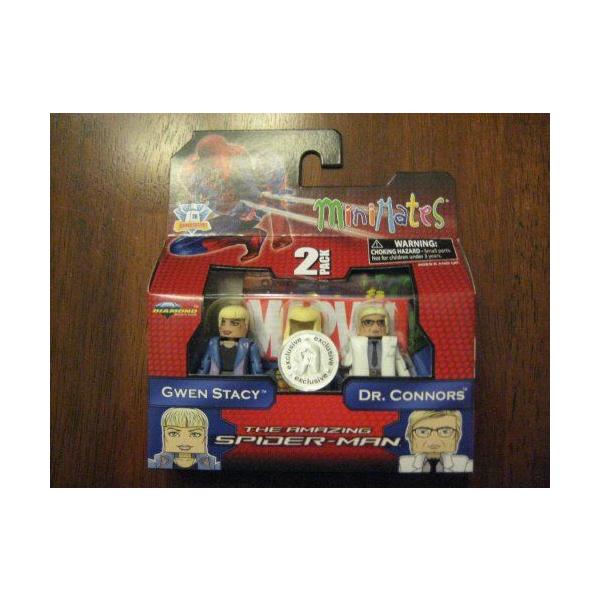 【商品名】Minimates Amazing Spiderman スパイダーマン Movie TRU Gwen Stacy &amp; Dr. Connors フィギュア ダイキャ 【カテゴリー】フィギュア