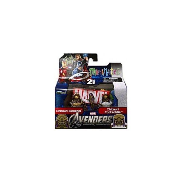 【商品名】Minimates: マーベル Series 45 Chitauri General and Chitauri Footsoldier Mini フィギュア 2 131002fn【カテゴリー】フィギュア