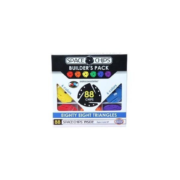 【商品名】Monkey Business Sports Space Chips Builder Pack - Triangles (88 ピース) ブロック おもちゃ 【カテゴリー】フィギュア