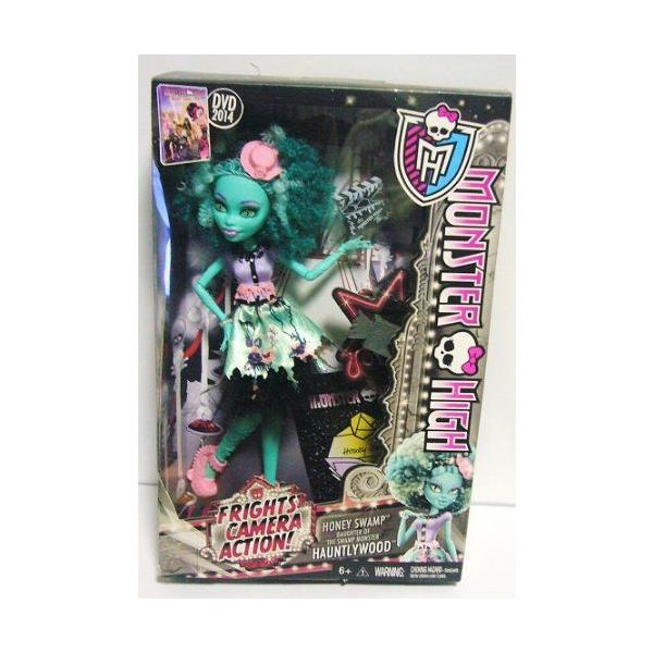 【商品名】Monster High (モンスターハイ) Frights, Camera, Action! Honey Swamp Doll ドール 人形 フィギュア【カテゴリー】フィギュア:モンスターハイ