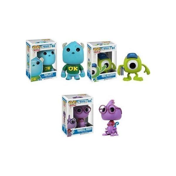 【商品名】Monsters University (モンスターズユニバーシティ) Disney (ディズニー) Pop! SET OF 3: Mike Wazowski,【カテゴリー】フィギュア:ディズニー