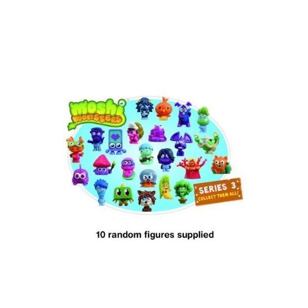 【商品名】Moshi Monsters (モシモンスターズ) Series 3 Moshling Collectable フィギュアs Value Set of 10【カテゴリー】フィギュア