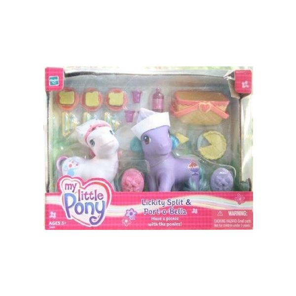 【商品名】My Little Pony (マイリトルポニー) - Lickity Split &amp; Port-o-Bella - Have a Picnic with the Ponies P【カテゴリー】フィギュア:マイリトルポニー