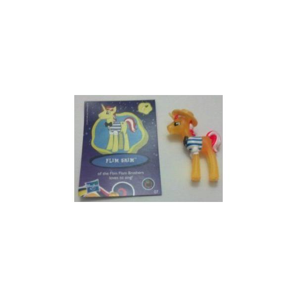 【商品名】My Little Pony (マイリトルポニー) Friendship Is Magic Flim Skim &amp; Collector Card # 07 Neon Bright 【カテゴリー】フィギュア:マイリトルポニー
