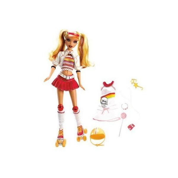 【商品名】My Scene Barbie(バービー) Rollergirls: Kennedy ドール 人形 フィギュア【カテゴリー】フィギュア:バービー
