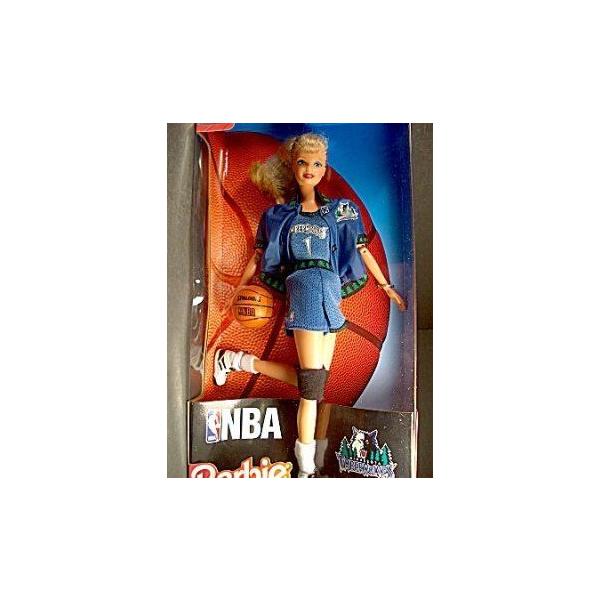 【商品名】NBA (バスケットボール) Barbie(バービー) Minnesota Timberwolves Blonde ドール 人形 フィギュア【カテゴリー】フィギュア:バービー