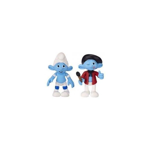 【商品名】Panicky &amp; Painter Smurf: The Smurfs Escape from Gargamel ~2.5 ミニフィギュアs Pack 131002fnp 【カテゴリー】フィギュア