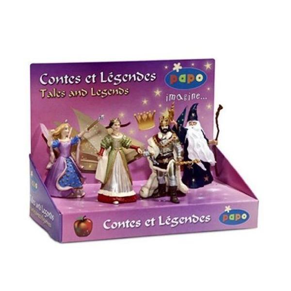 【商品名】Papo Tales and Legends Box Set 2 - King, Queen, Fairy, Wizard フィギュア 人形 おもちゃ 【カテゴリー】フィギュア