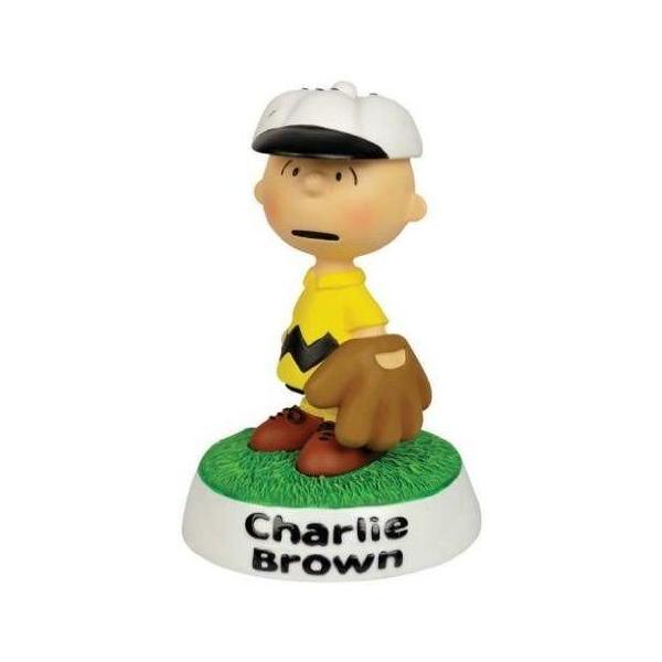 【商品名】Peanuts Charlie Brown Baseball Mini-Statue フィギュア おもちゃ 人形 【カテゴリー】フィギュア