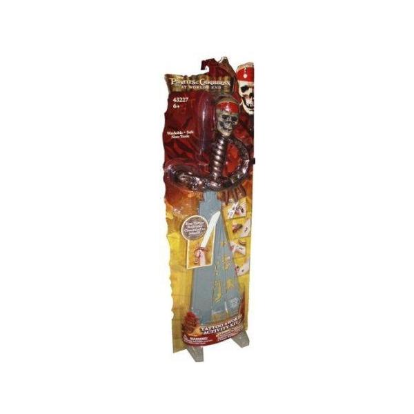 【商品名】Pirates of the Caribbean (パイレーツオブカリビアン) at World's End Tattoo Sword Activity Kit with 【カテゴリー】フィギュア:パイレーツオブカリビアン