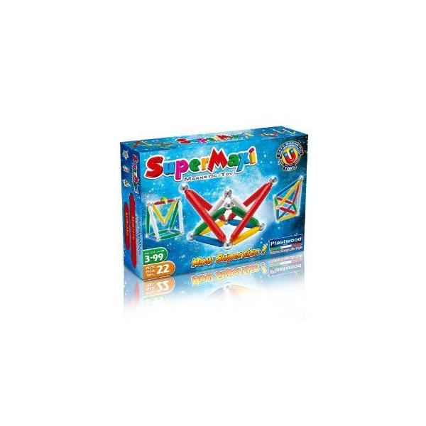 【商品名】Plastwood SuperMaxi Classic Rods and Spheres, 22-Piece ブロック おもちゃ 【カテゴリー】フィギュア