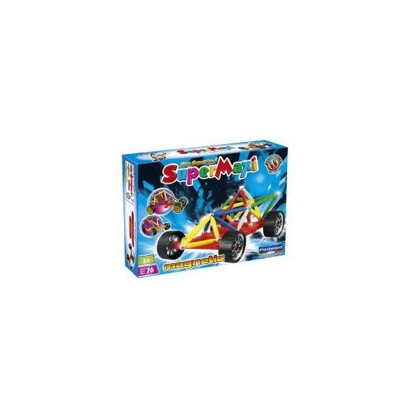 【商品名】Plastwood SuperMaxi Race Car, 76-Piece ブロック おもちゃ 【カテゴリー】フィギュア