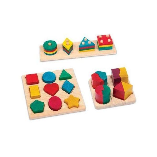 【商品名】Rainbow Sorting Board Set (Set of 3) ブロック おもちゃ 【カテゴリー】フィギュア