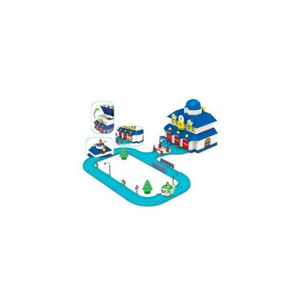 【商品名】Robocar Poli, Rescue Center playset based on the popular korean tv animation【カテゴリー】フィギュア