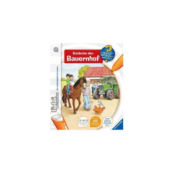 【商品名】RV TIPTOI Lernbuch Entdecke d.Bauer (バウアー) nhof 16 Seiten, ab 4 Jahren, L 25 x B 28 (005802)  【カテゴリー】フィギュア