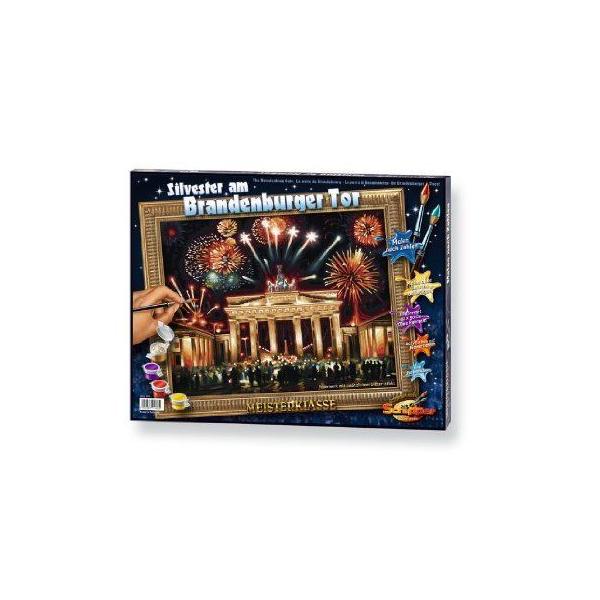 【商品名】Schipper 9130 386 - Painting by Number New Year's Eve at the Brandenburg Gate, 40x50cm フィギュア 【カテゴリー】フィギュア