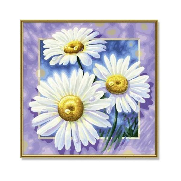 【商品名】Schipper 9250 410 - Painting by Number, Daisies, 40x40 cm フィギュア おもちゃ 人形 【カテゴリー】フィギュア