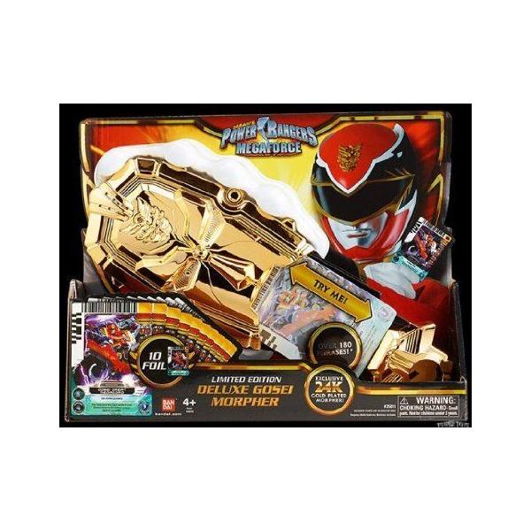 【商品名】SDCC 2013 Bandai (バンダイ) Exclusive 限定品 24K Gold Plated Deluxe Gosei Morpher w/ 10 Foil Cards【カテゴリー】フィギュア