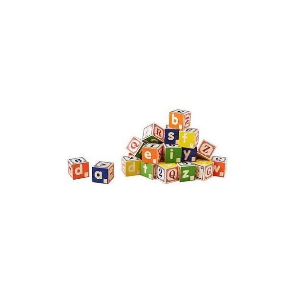 【商品名】Set Of 28 Blocks Includes American Sign Language And Braille, Plus Embossed Letters. - Uncle Goose【カテゴリー】フィギュア