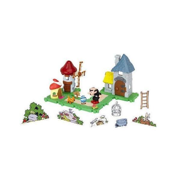 【商品名】Smurfs Micro Village Gargamel Castle &amp; Windmill Playset ドール 人形 フィギュア【カテゴリー】フィギュア