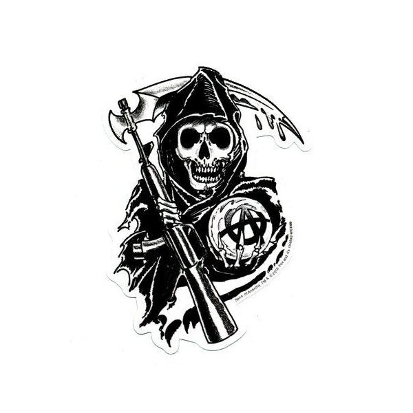 【商品名】Sons Of Anarchy Reaper Sticker フィギュア ダイキャスト 人形【カテゴリー】フィギュア