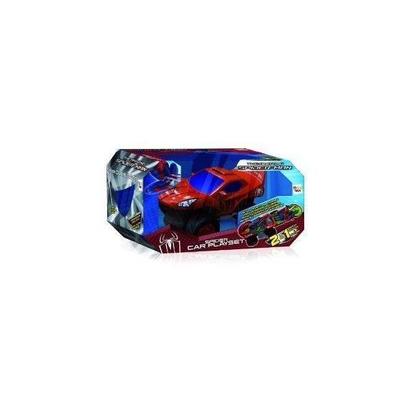 【商品名】Spiderman Foldout Car プレイセット ミニカー ミニチュア 模型 プレイセット自動車 ダイキャスト 【カテゴリー】フィギュア