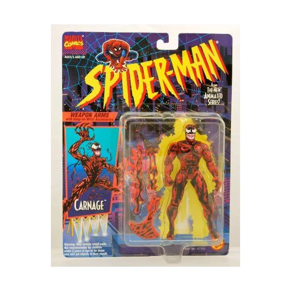 【商品名】Spider-Man スパイダーマン The Animated Series Carnage フィギュア ダイキャスト 人形【カテゴリー】フィギュア:スパイダーマン