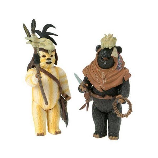 【商品名】Star Wars (スターウォーズ) : Wicket and Logray Ewoks 7 フィギュア おもちゃ 人形 【カテゴリー】フィギュア:スターウォーズ