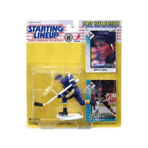 【商品名】Starting Lineup 1993 NHL Carded Brett Hull (St. Louis Blues) C-9 フィギュア ダイキャスト 人形【カテゴリー】フィギュア