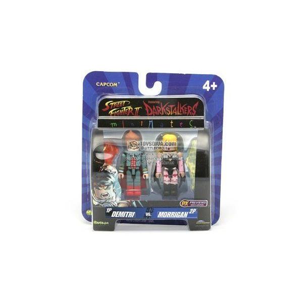 【商品名】Street Fighter Minimate Series II Demitri Vs. Morrigan【カテゴリー】フィギュア