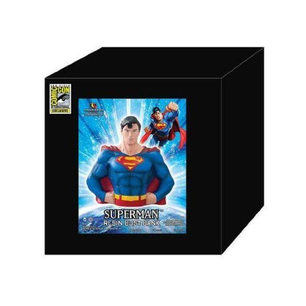 【商品名】Superman (スーパーマン) Resin SDCC 2013 Exclusive DC Comics (DCコミックス) Bust Bank フィギュア お【カテゴリー】フィギュア