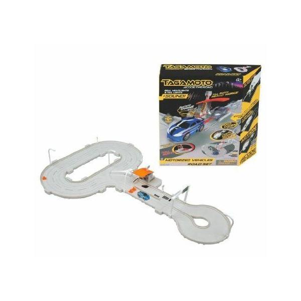 【商品名】Tagamoto Road Set - Car &amp; Toll Booth ミニカー ミニチュア 模型 プレイセット自動車 ダイキャスト 【カテゴリー】フィギュア