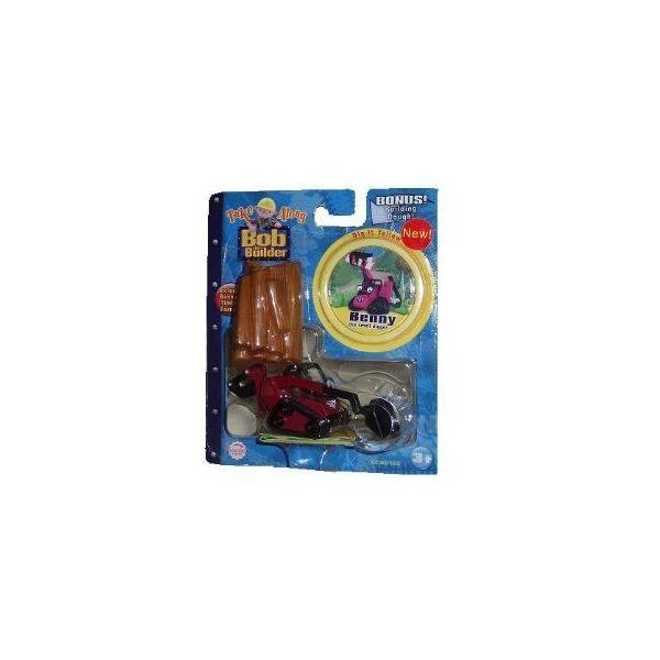 【商品名】Take Along Bob the Builder Benny the small digger and Benny's timber former with BONUS building do【カテゴリー】フィギュア