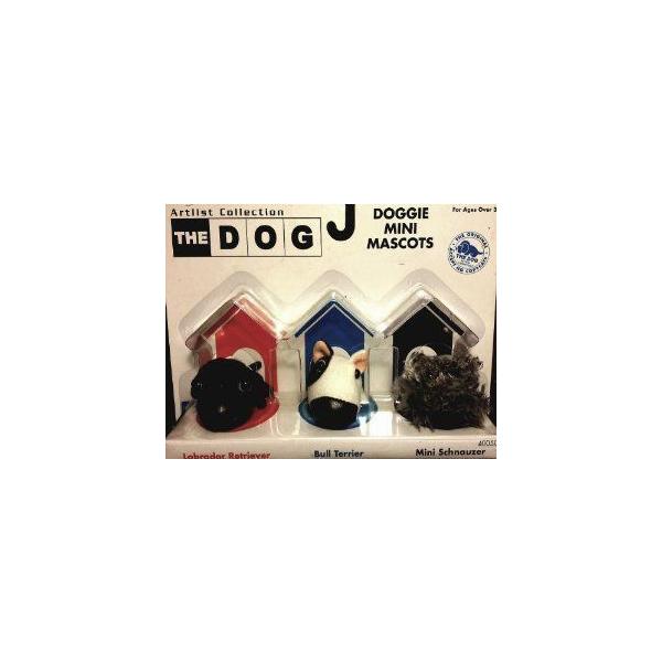 【商品名】The DOG Artist Collection Doggie Three Mini Mascots including Labrador Retriever, Bull Terrier &amp; M【カテゴリー】フィギュア