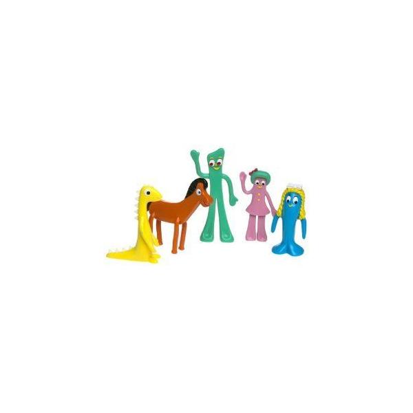 【商品名】The Original Gumby and Friends Bendable Poseable 5-Piece Collectible Set フィギュア おもちゃ 人形 【カテゴリー】フィギュア