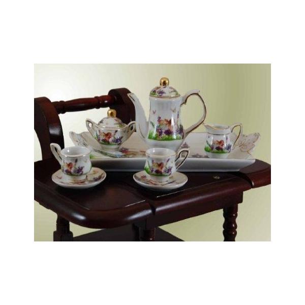 【商品名】The Queen's Treasures Miniature Fine China Tea Set Perfectly Sized for American Girl (アメリカンガ【カテゴリー】フィギュア