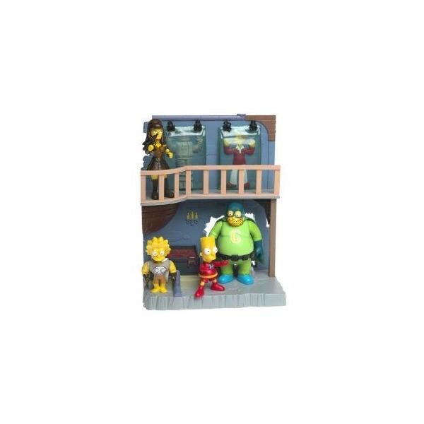 【商品名】The Simpsons (シンプソンズ) Toys R Us Exclusive Playset Treehouse of Horror 4 Collector's Lair【カテゴリー】フィギュア