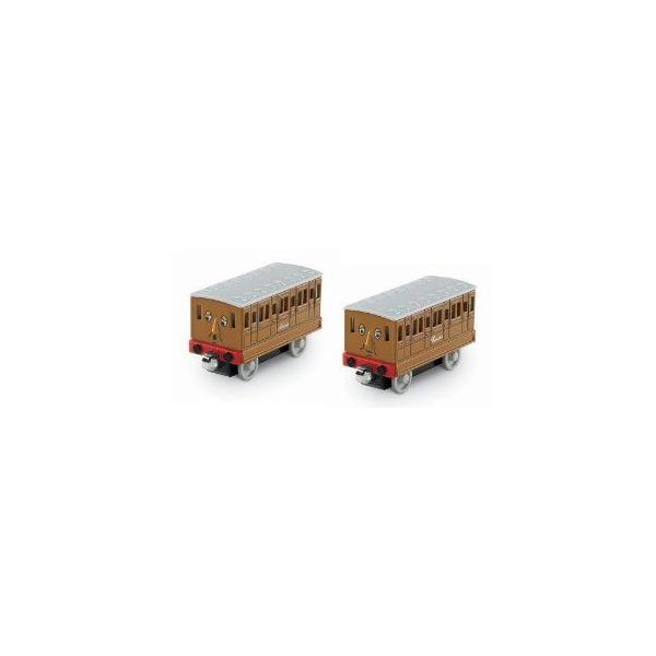 【商品名】Thomas the Train (きかんんしゃトーマス): Take-n-Play Annie and Clarabel Two-pack ミニカー ミニチュ【カテゴリー】フィギュア:きかんんしゃトーマス