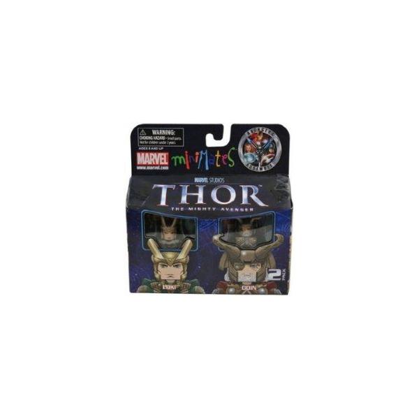 【商品名】Thor Movie Exclusive Minimates Mini フィギュア 2Pack Loki Odin 131002fnp 【カテゴリー】フィギュア