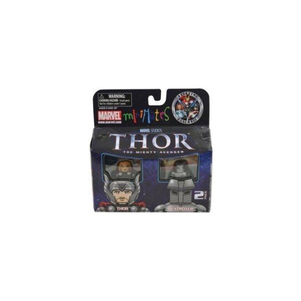 【商品名】Thor Movie Exclusive Minimates Mini フィギュア 2Pack Thor Destroyer 131002fnp 【カテゴリー】フィギュア