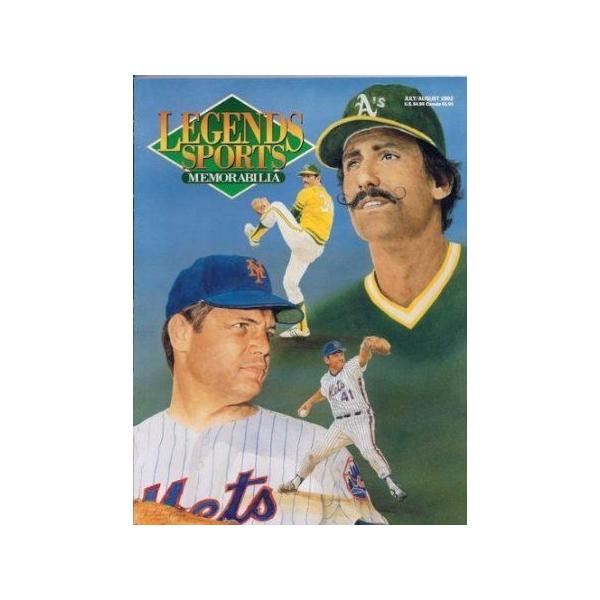 【商品名】Tom Seaver Mets &amp; Rollie Finger Athletics Baseball Legends Magazine ドール 人形 フィギュア【カテゴリー】フィギュア