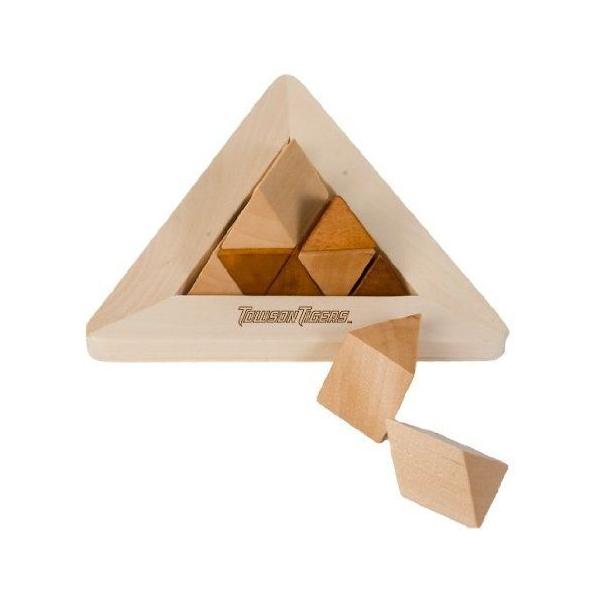 【商品名】Towson Perplexia Master Pyramid 'Towson Tigers Engraved' ブロック おもちゃ 【カテゴリー】フィギュア