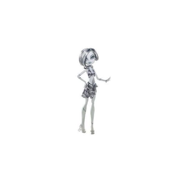 【商品名】Toy / Game Monster High (モンスターハイ) Skull Shores Black And White Frankie Stein Doll - Decked 【カテゴリー】フィギュア