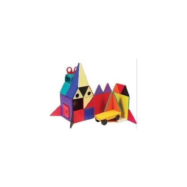 【商品名】Toy / Game Super Magna-Tiles Solid Colors 48 Piece Dx Set - Provide Stimulus And Right-Side Brain 【カテゴリー】フィギュア