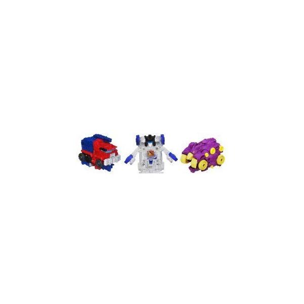 【商品名】Transformers (トランスフォーマー) Bot Shots 3-Pack with Cindersaur, Optimus Prime and Autobot Jazz【カテゴリー】フィギュア:トランスフォーマー