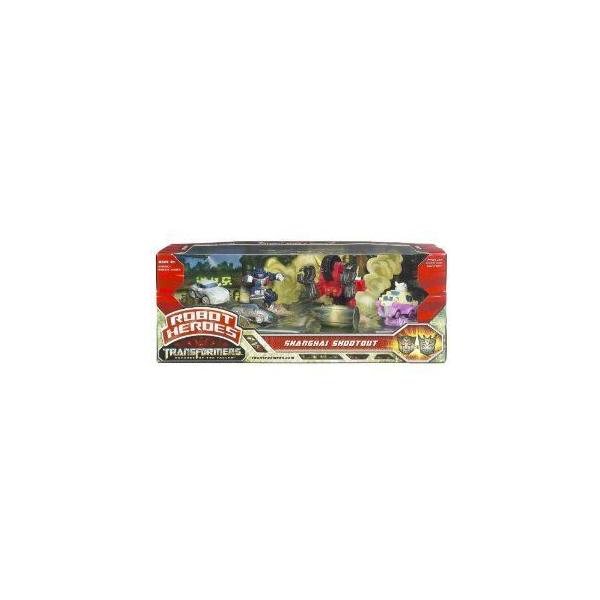 【商品名】Transformers (トランスフォーマー) Revenge of The Fallen Robot Heroes Box Set : Shanghai Shootout【カテゴリー】フィギュア:トランスフォーマー
